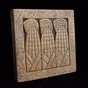 Decorative Tile - Corn - Maiz - Cintli - Design - Etsy