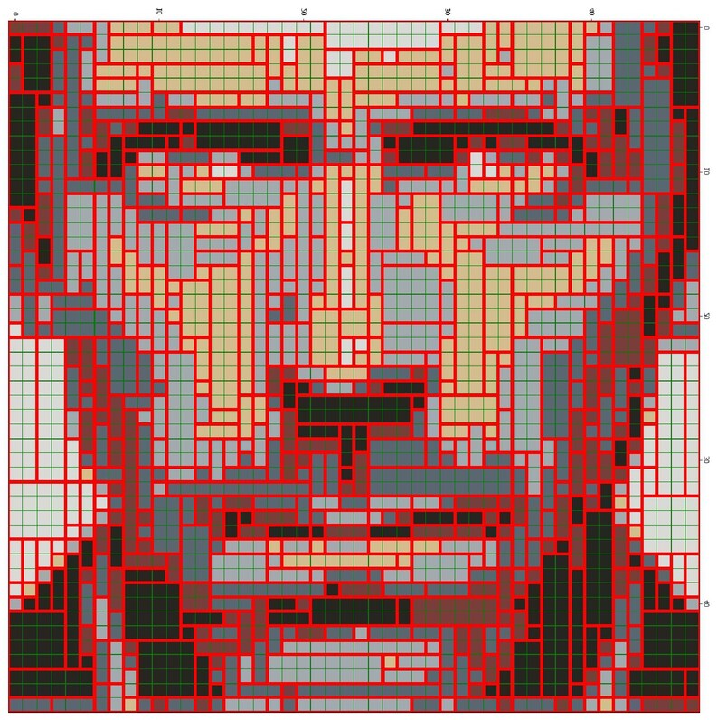 Mosaic of Original Bricks-instructions & Original Bricks - Etsy