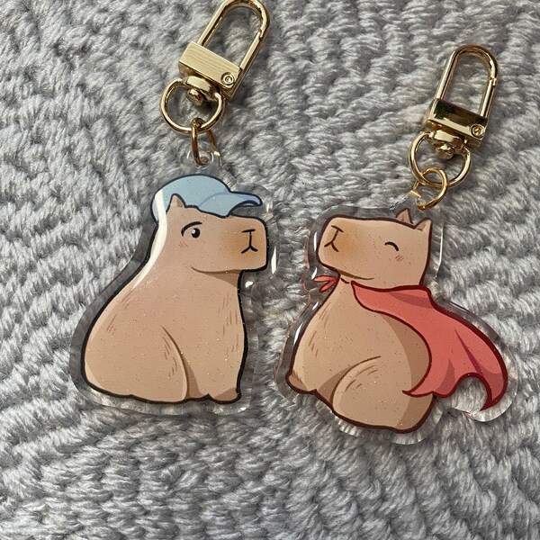 Capybara Keychains - Etsy