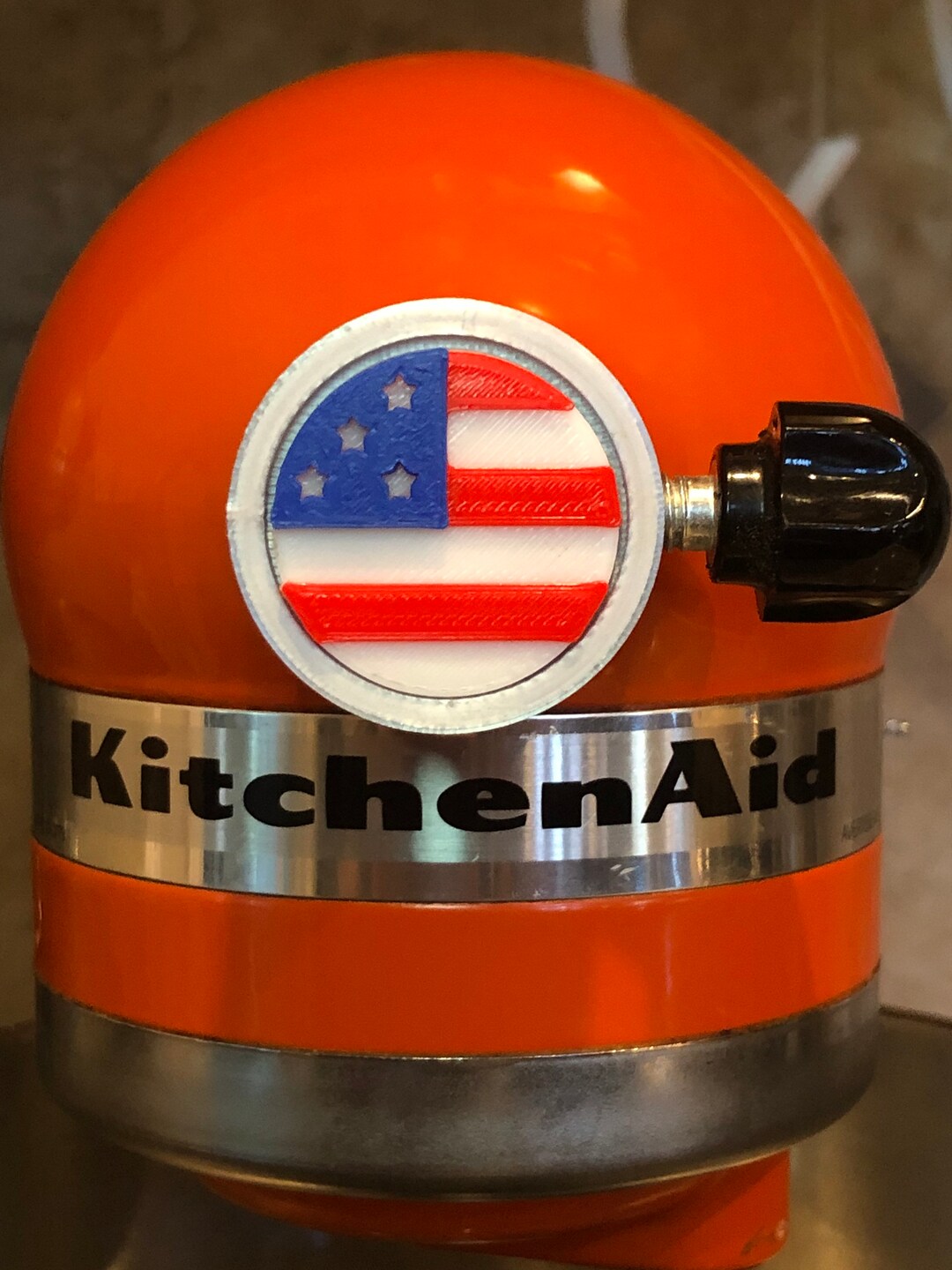 Spinning American Flag Kitchen Stand Mixer Hub Cover Decoration ...