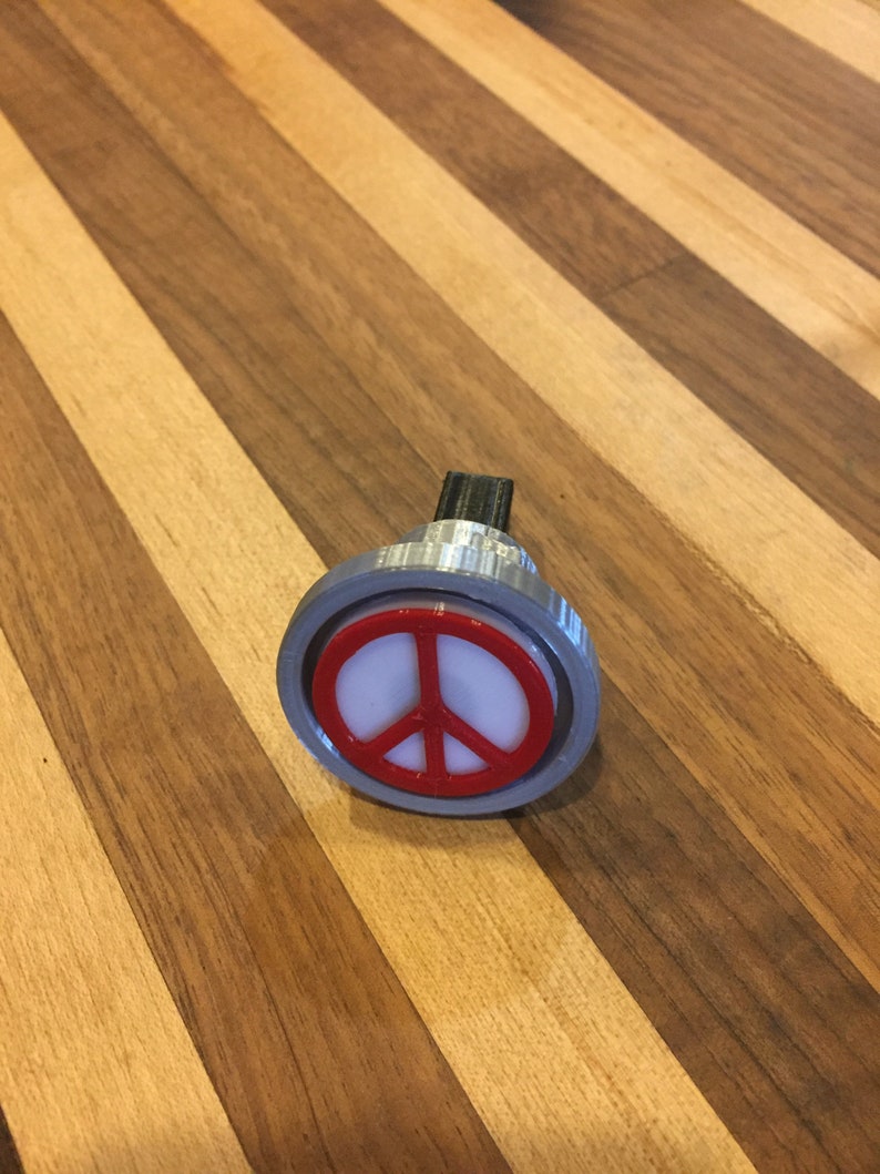 Spinning Peace Sign Kitchen Stand Mixer Hub Cover Decoration ...