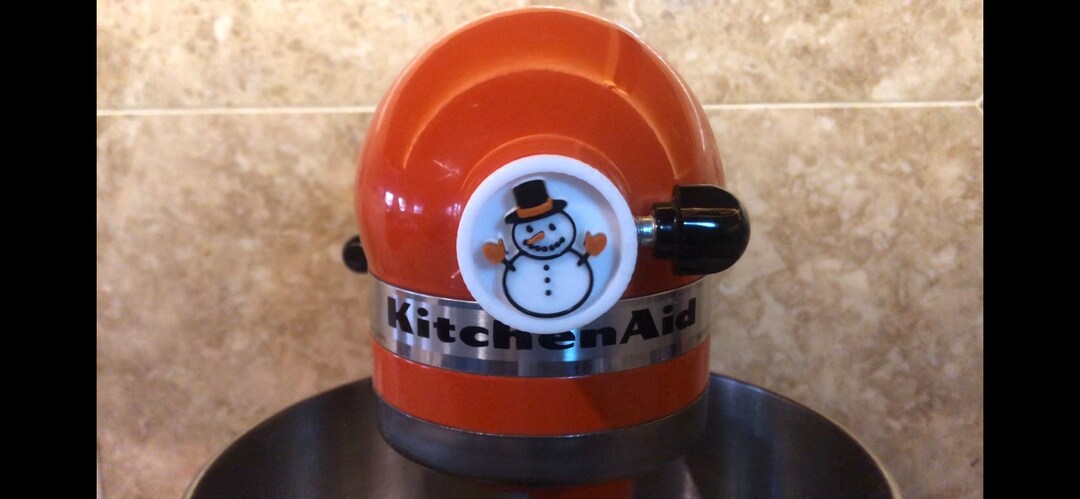 Spinning Snowman Kitchen Stand Mixer Hub Cover Decoration Replacement ...