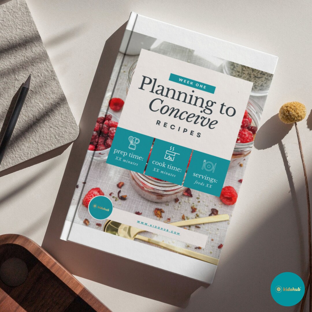 Planning to Conceive 14 Day Meal Plan, Healthy Delicious Recipes With ...