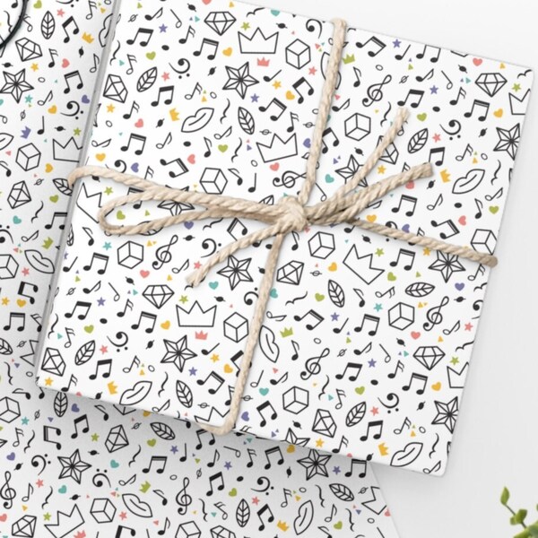 Sheet Music Wrapping Paper - Etsy