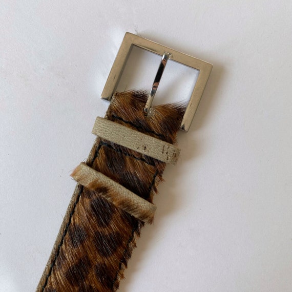 Fendi 1999 Gyro Rotating Face Pony Hair Watch - Gem