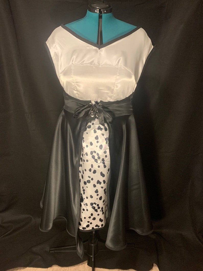 MADE TO ORDER - Theme Park Inspired, Dalmatian Villain - 1950s Styled ...