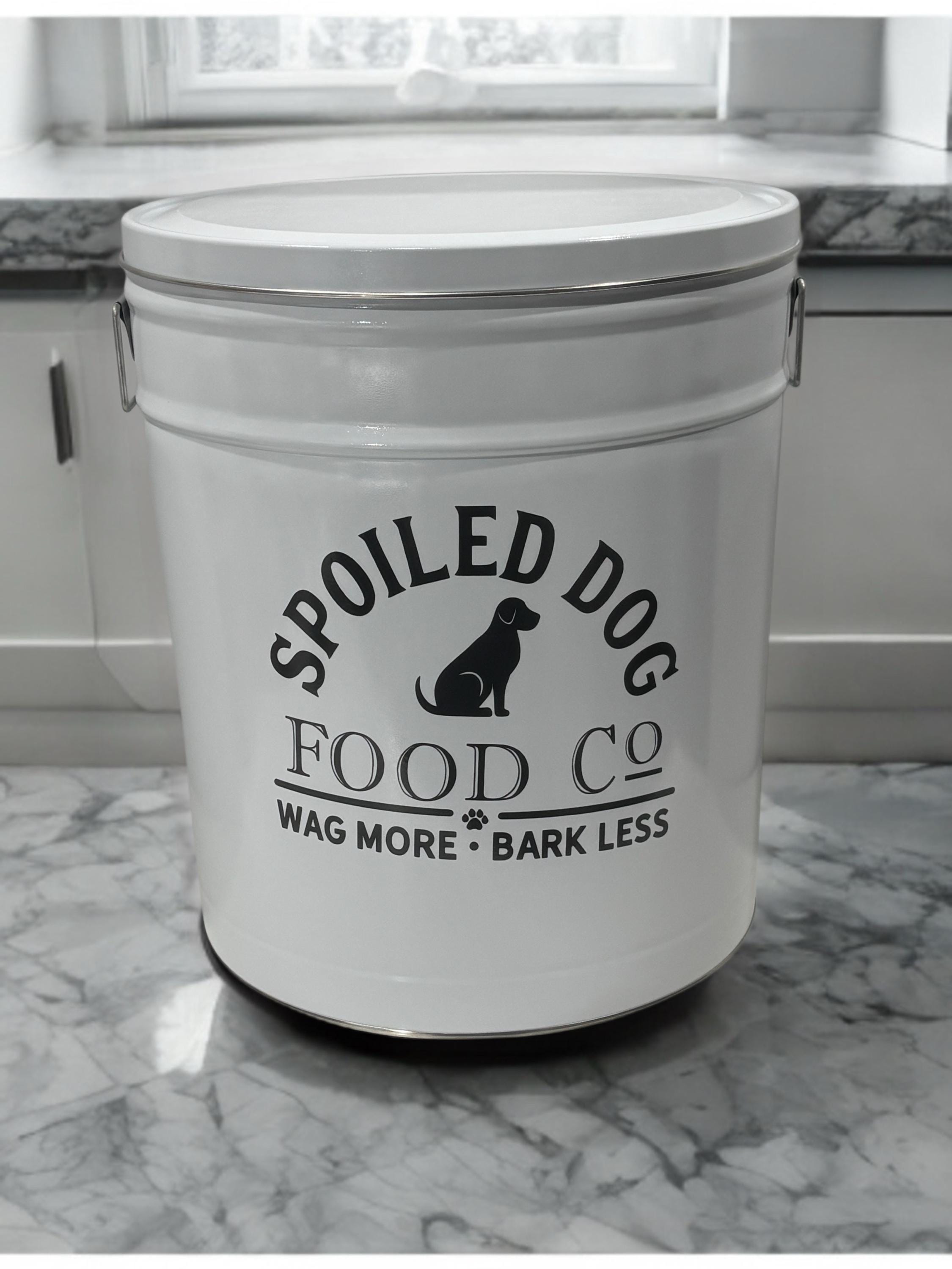 Pet Food Storage Tin! - Etsy