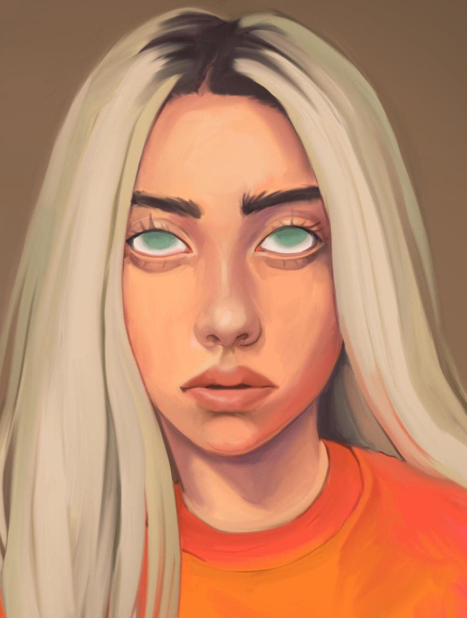 Artwork Wall Print Poster Billie Eilish Wall Art Home Decor | Etsy