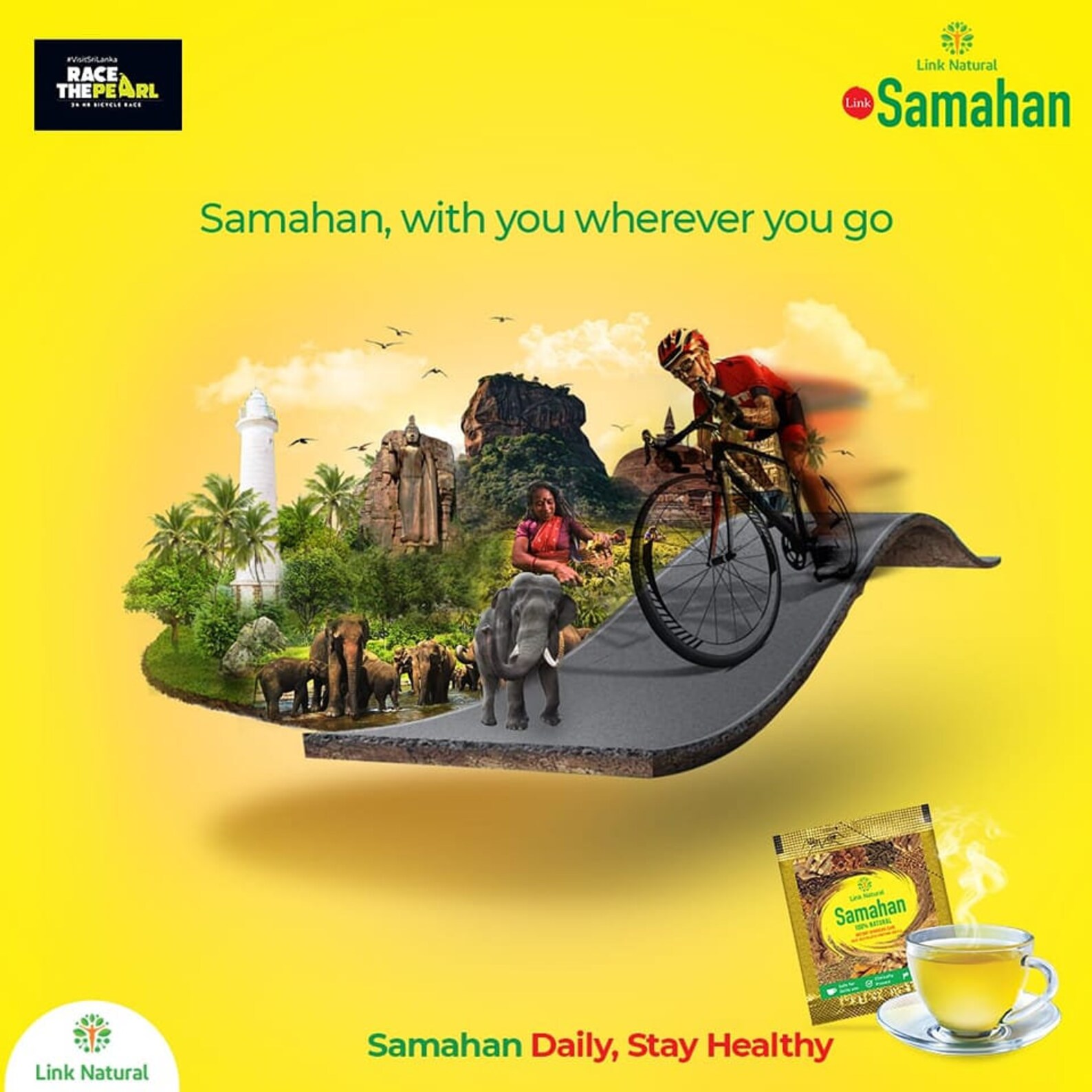 100 SAMAHAN Natural Drink Herbal Tea Link Samahan Samahan Tea Ceylon ...