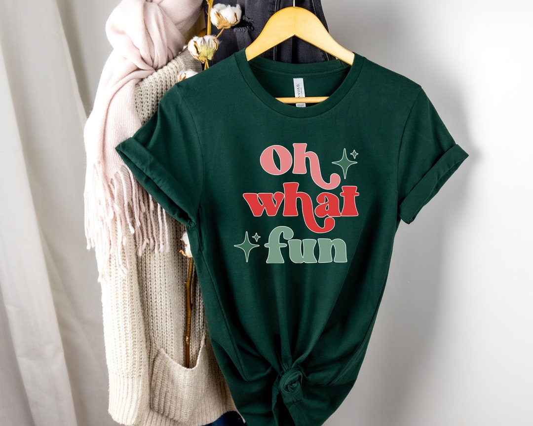 Retro Christmas Shirt, Womens Christmas Clothes, Xmas Gift for Family ...