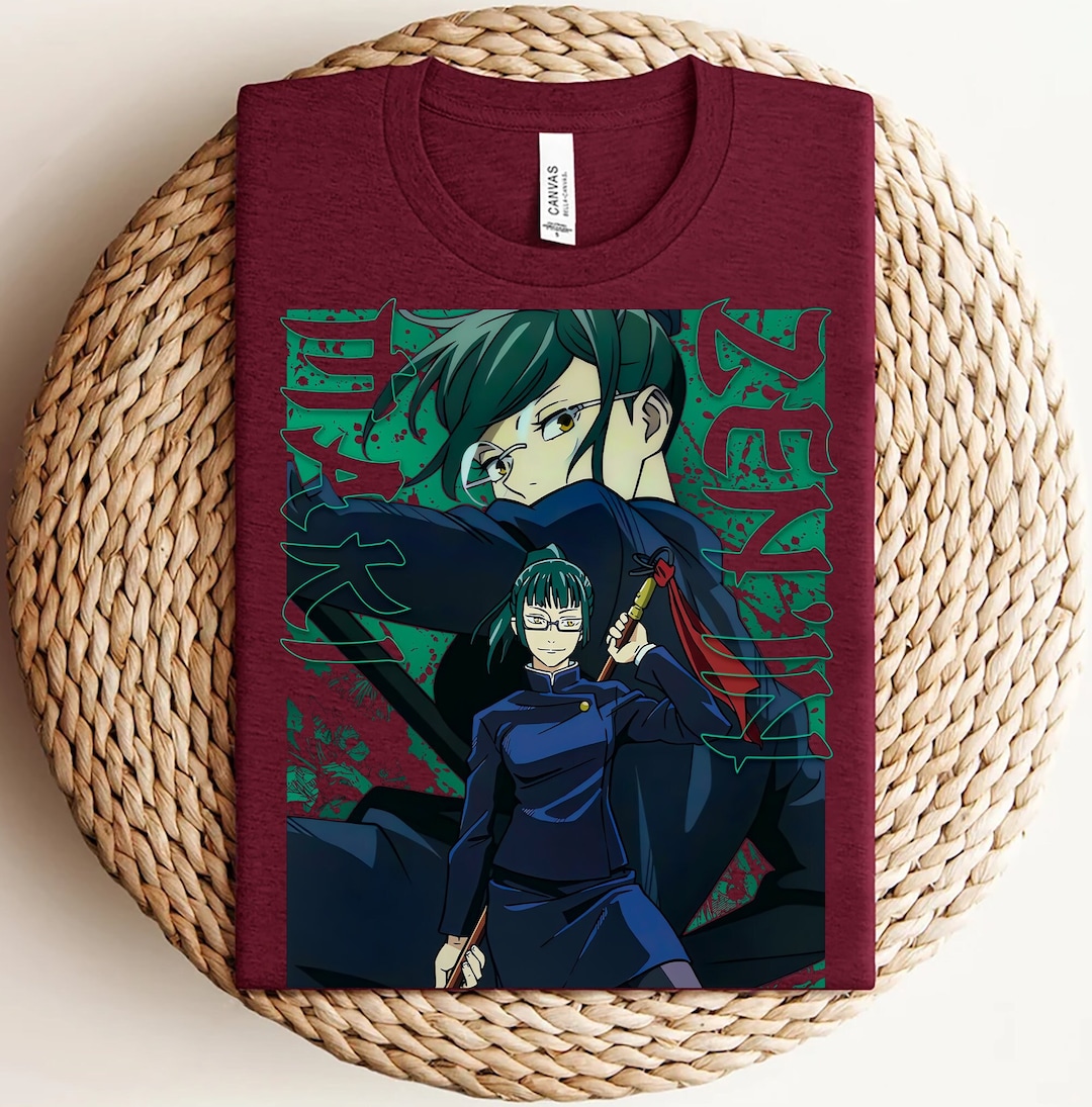 Maki Shirt, Jujutsu Shirt, JJK Shirts, Anime Graphic Tees, Best Anime ...