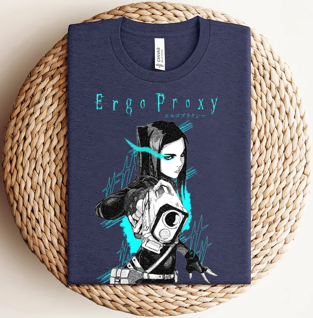 Ergo Proxy Shirt, Anime Girl Shirt, Waifu Shirt, Anime Merch, Oldschool ...