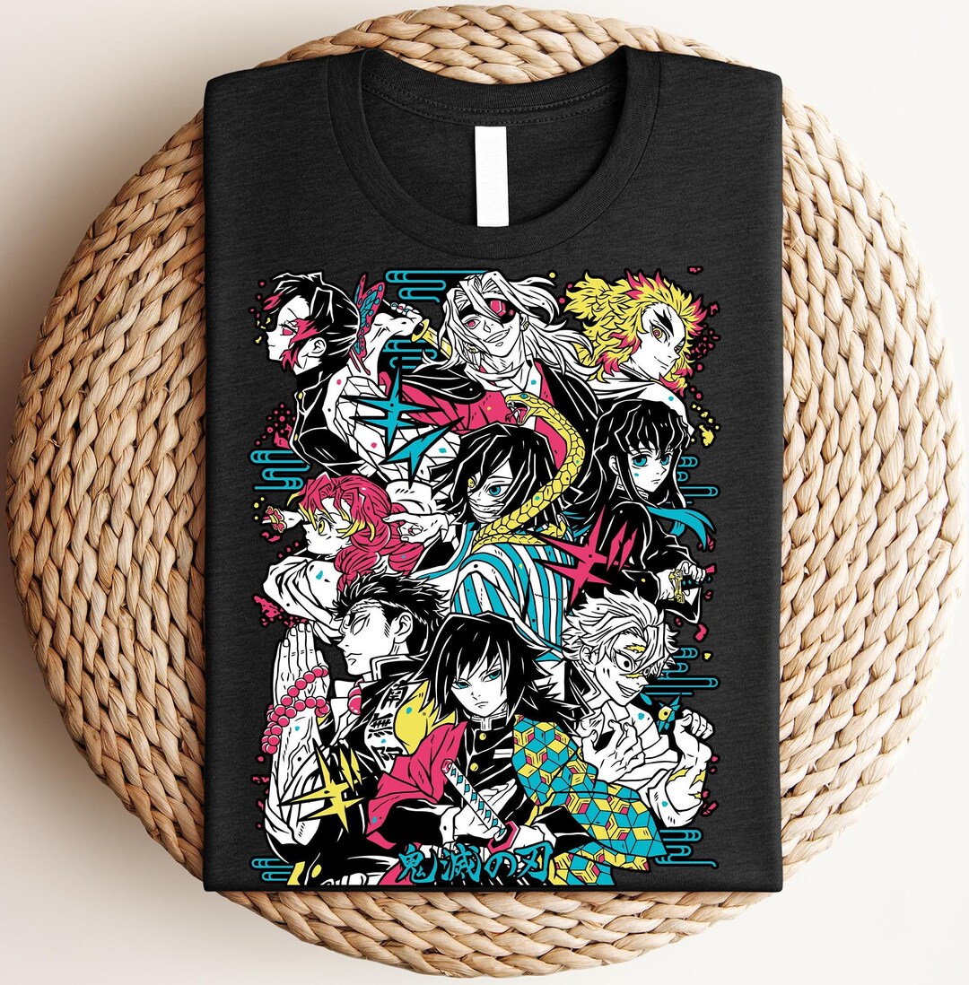 Hashira Shirt, Demon Slay Shirt, Anime Graphic Tees, Gifts for Him ...