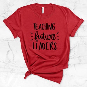 Teacher Shirt, Teaching Future Leaders Shirt, Teaching Virtually Shirt ...