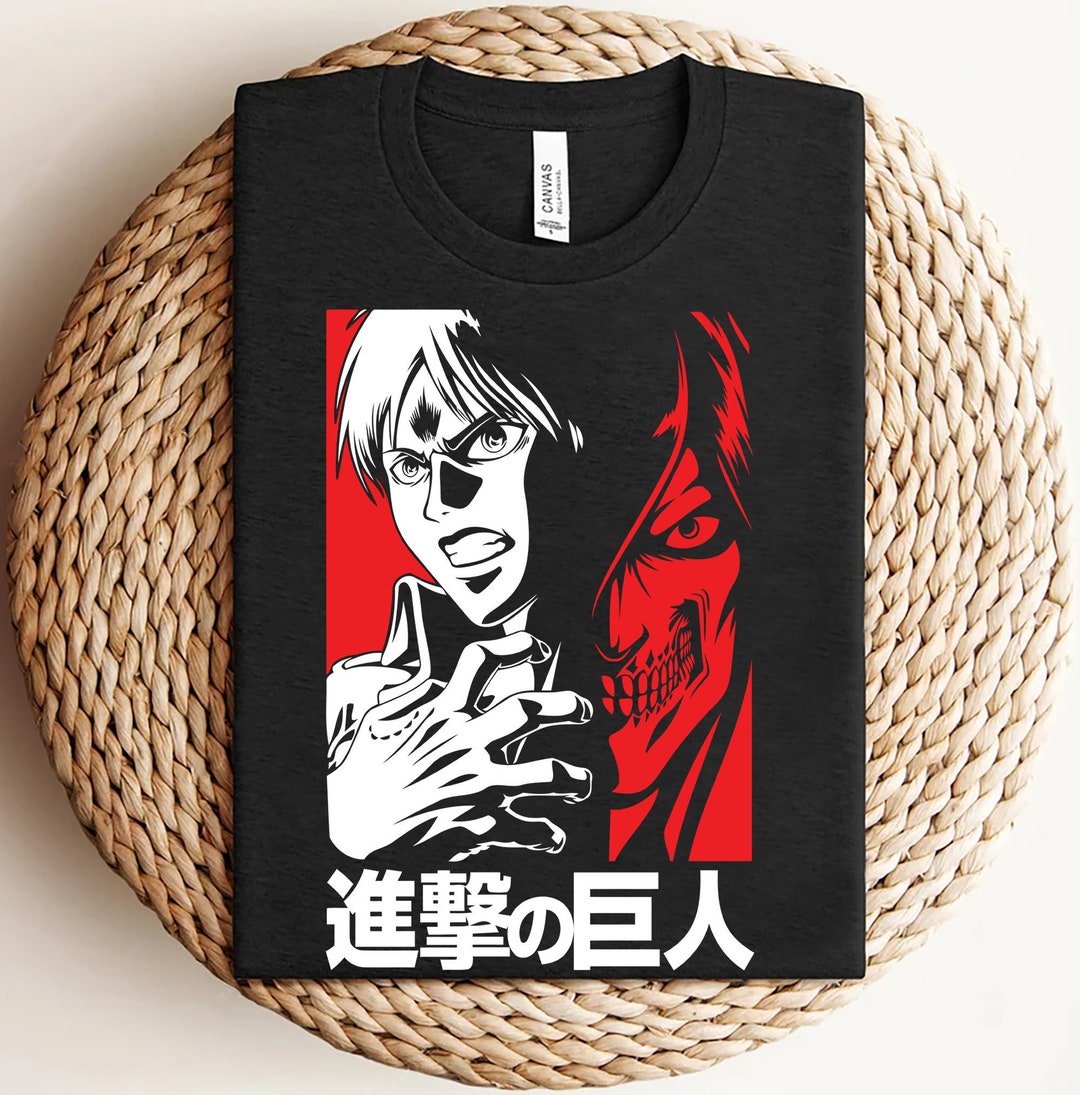 AOT Shirt, Unisex Attack Titan Shirt, Kyojin Shirt, Anime Graphic Tees ...