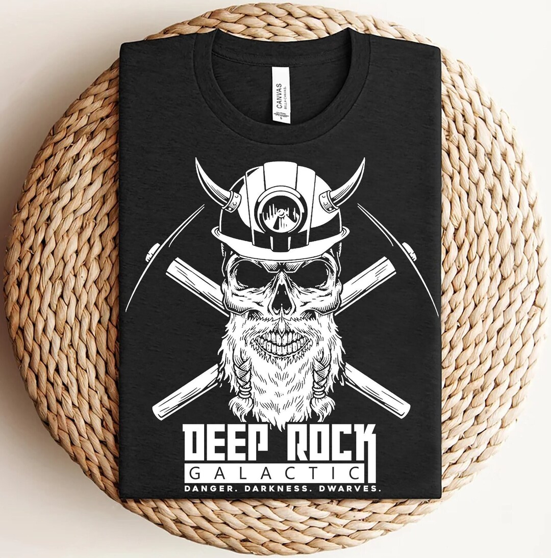 DRG Shirt, Gaming Shirt, Gamer Sweatshirt, Gamer Hoodie, Leave No Dwarf ...