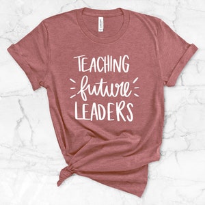 Teacher Shirt, Teaching Future Leaders Shirt, Teaching Virtually Shirt ...