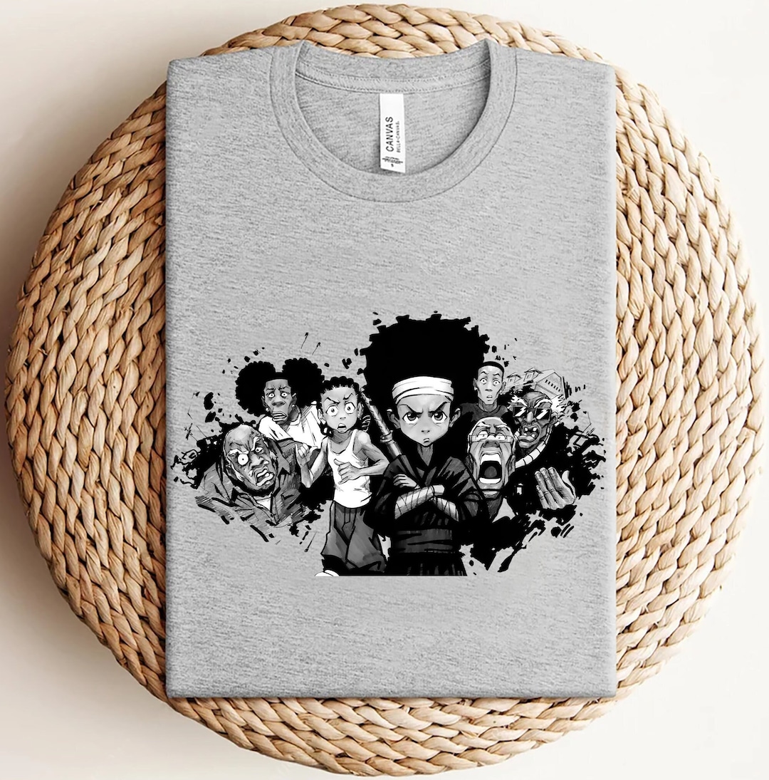 Boondocks Shirt, Huey Shirt, Riley Shirt, Uncle Ruckus Shirt, Oldschool ...