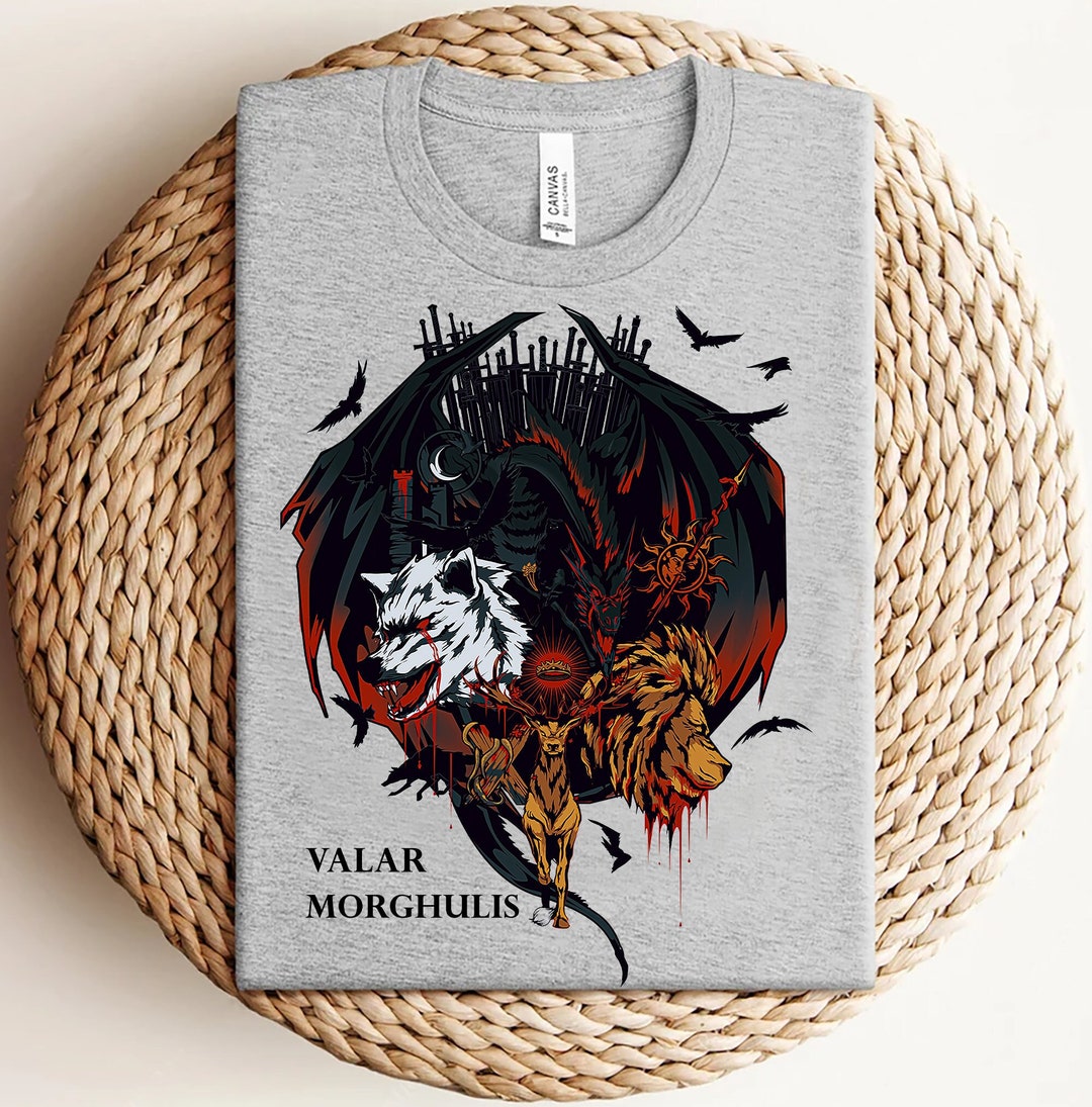 GOT Shirt, HOTD Shirt, Dragon Shirt, Wolf Shirt, Movie Shirt, TV Show ...