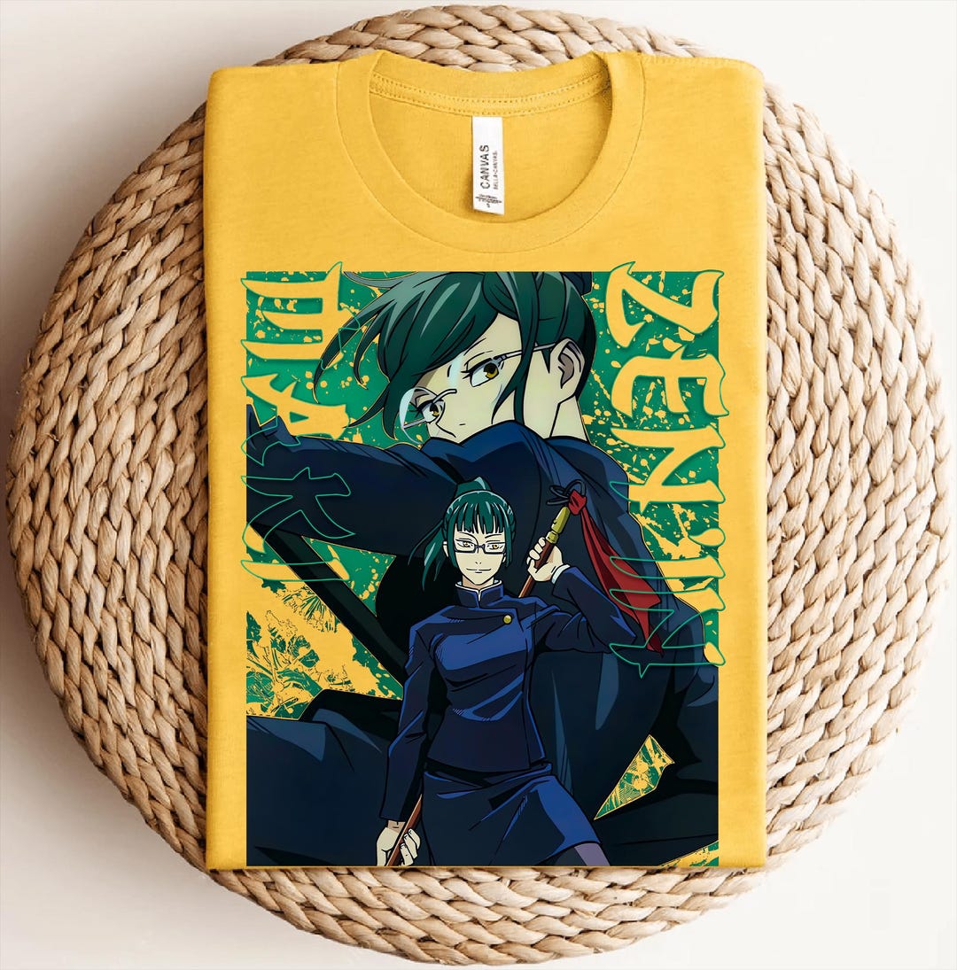 Maki Shirt, Jujutsu Shirt, JJK Shirts, Anime Graphic Tees, Best Anime ...