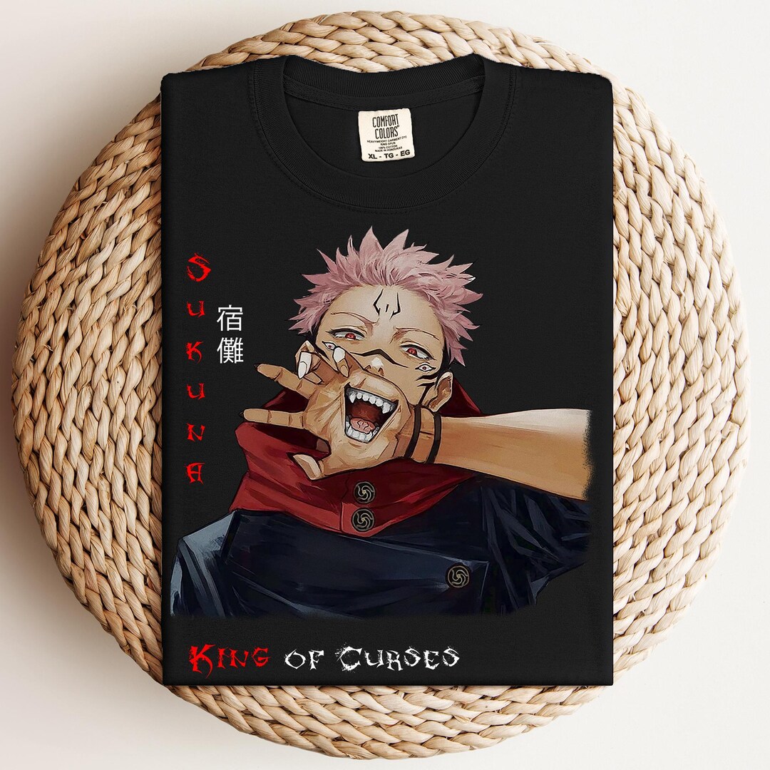 Sukuna Shirt, Sukuna Comfort Colors Shirt, Comfort Colors Tshirt ...