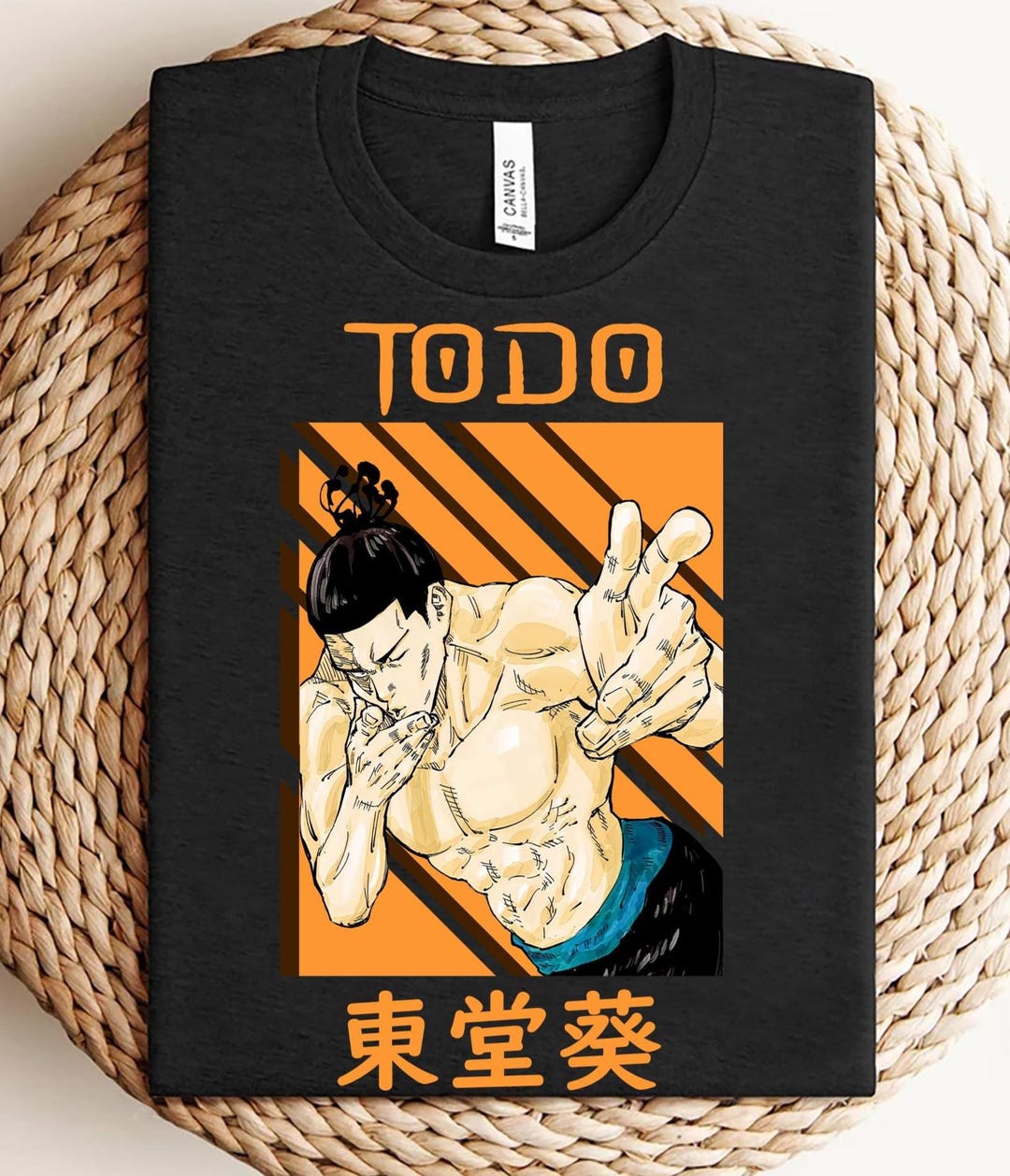 Todo Shirt, JJK Shirt, Jujutsu Shirt, Kaisen Shirt, Anime Graphic Tees ...