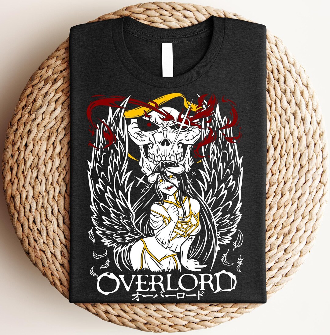 Overlord Shirt, Anime Graphic Tees, Skull Knight Shirt, Gifts for Teens ...