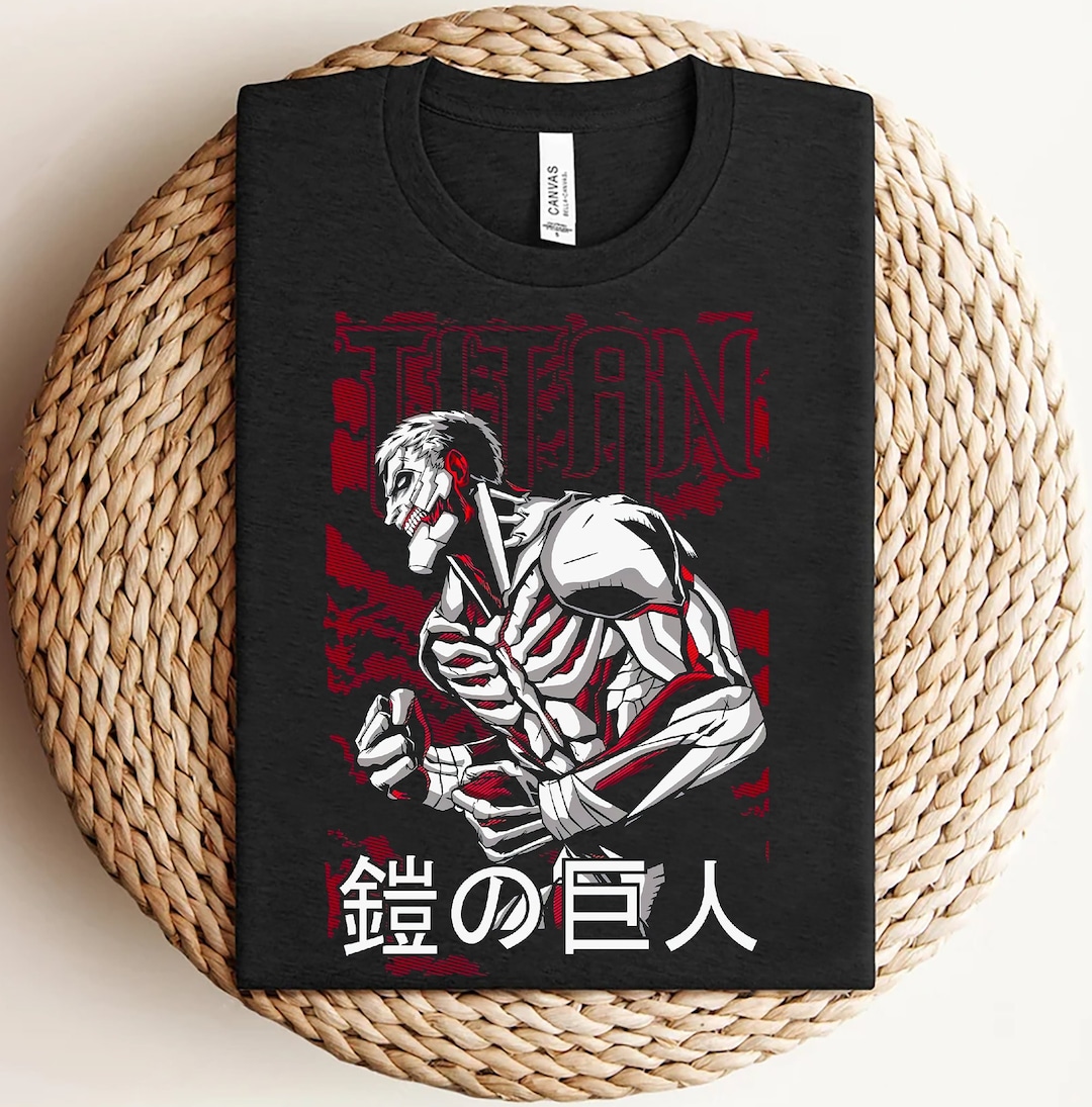 Armored Titan Shirt, AOT Shirt, Attack on Titan Shirt, AOT Merch ...