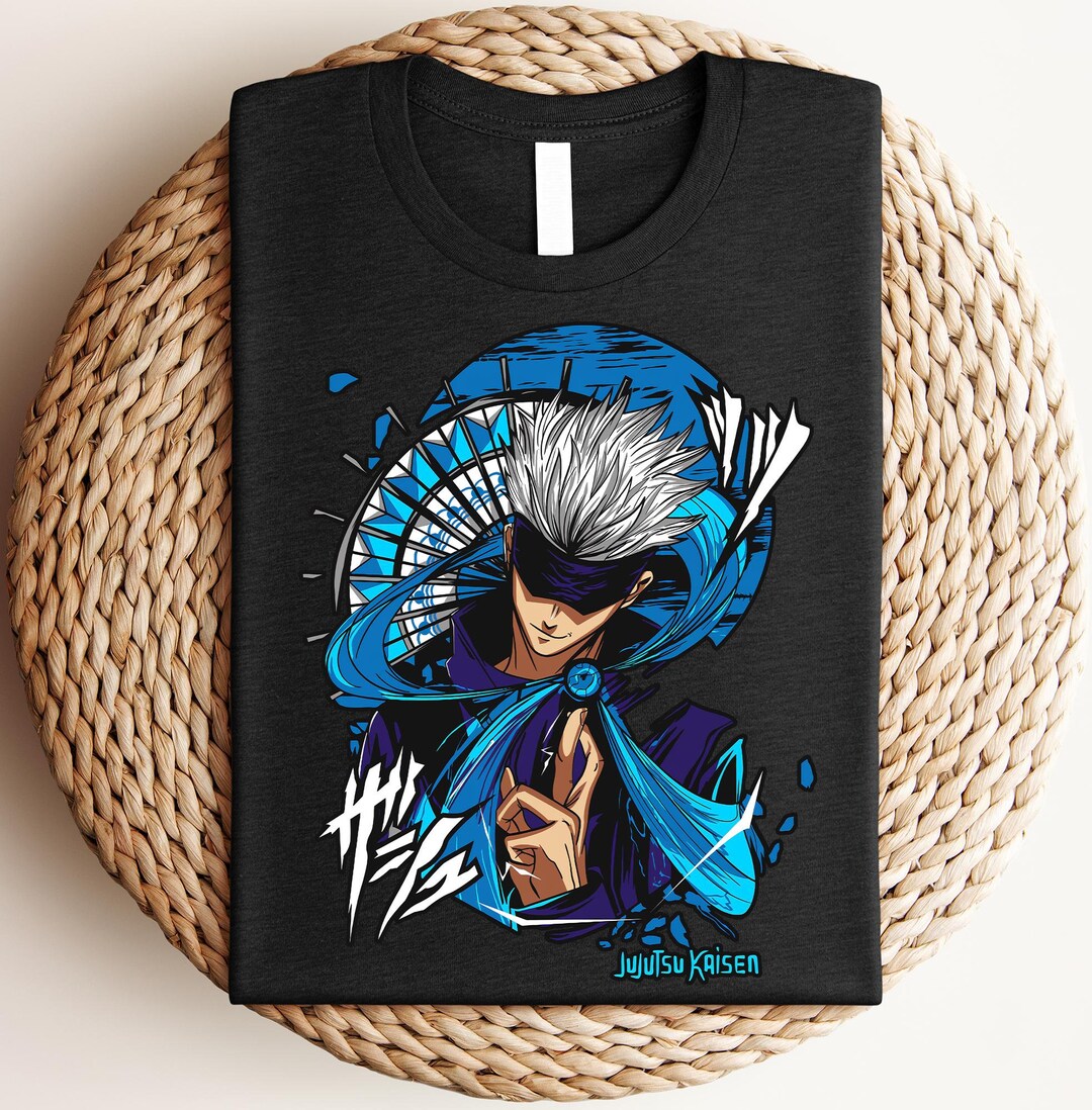 Gojo Shirt, Jujutsu Shirt, JJK Shirt, JJK Merch, Anime Graphic Tees ...