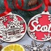 Custom Christmas Baubles With Name, Wooden Tree Baubles, Ornament With ...