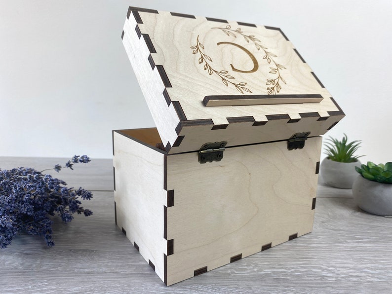 Recipe Box 4x6 With Dividers Custom Recipe Card Box Moms - Etsy