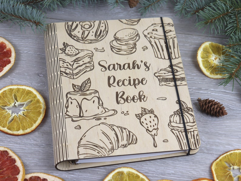 Personalized Recipe Book/family Heirloom Cookbook/christmas - Etsy