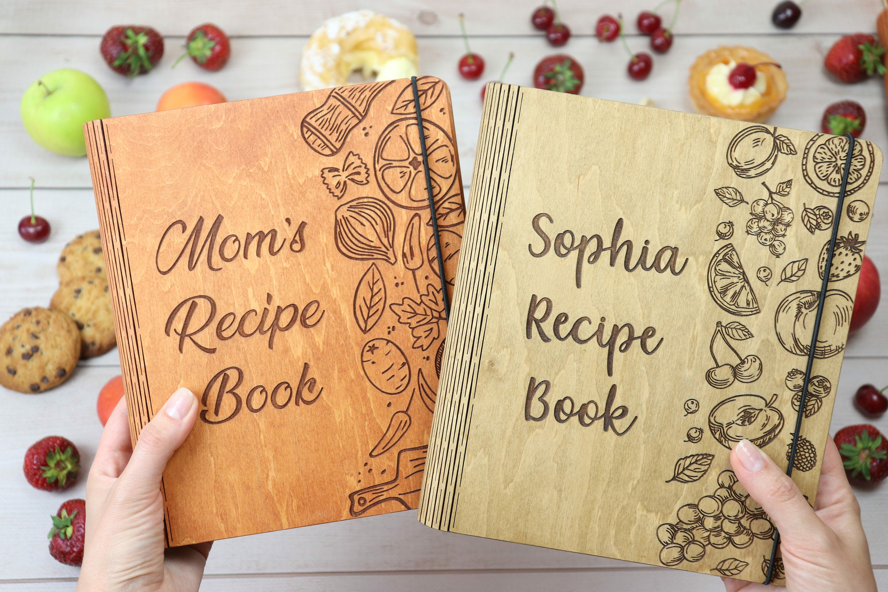 Recipe Journal/family Heirloom Cookbook/personalized Recipe Book ...