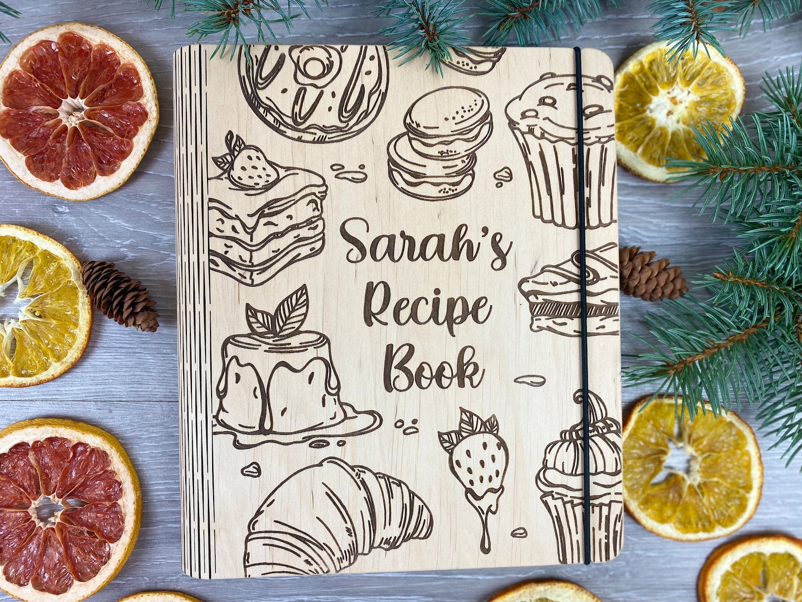 Personalized Recipe Book/family Heirloom Cookbook/christmas Gift ...