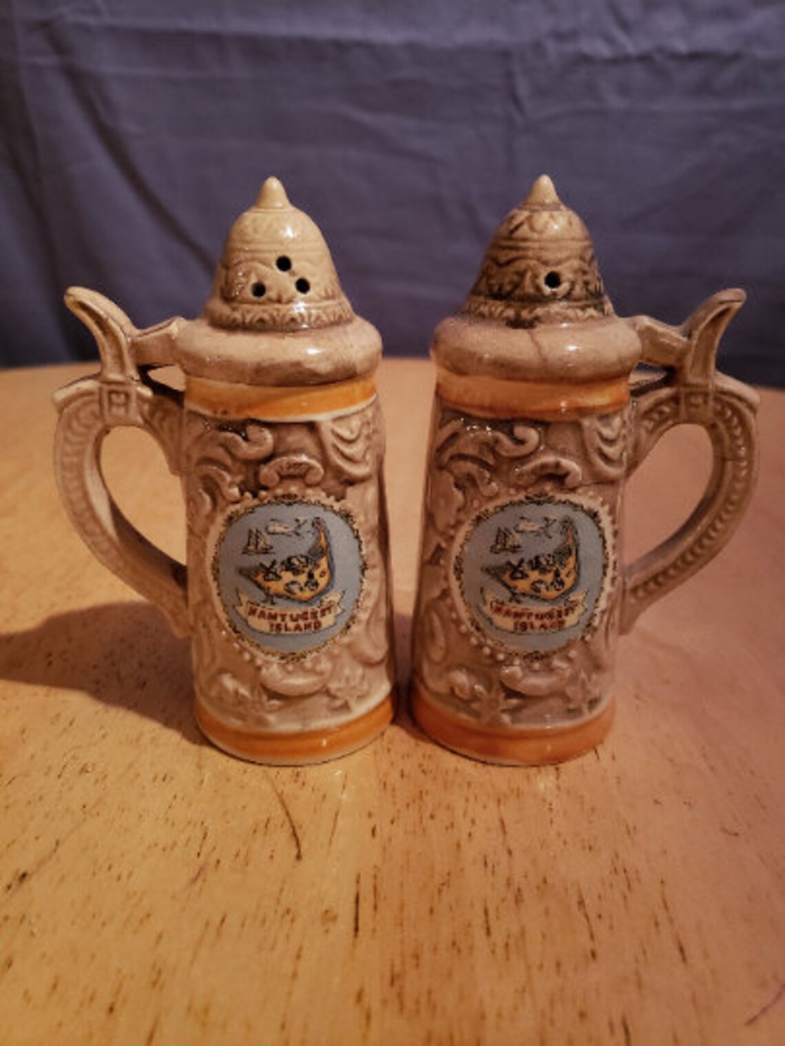 Vintage Stein Salt and Pepper - Etsy