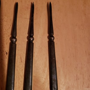Set of 5 Vintage Silver Picks - Etsy