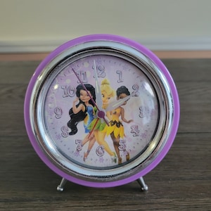 Vintage Tinkerbell Alarm Clock - Etsy