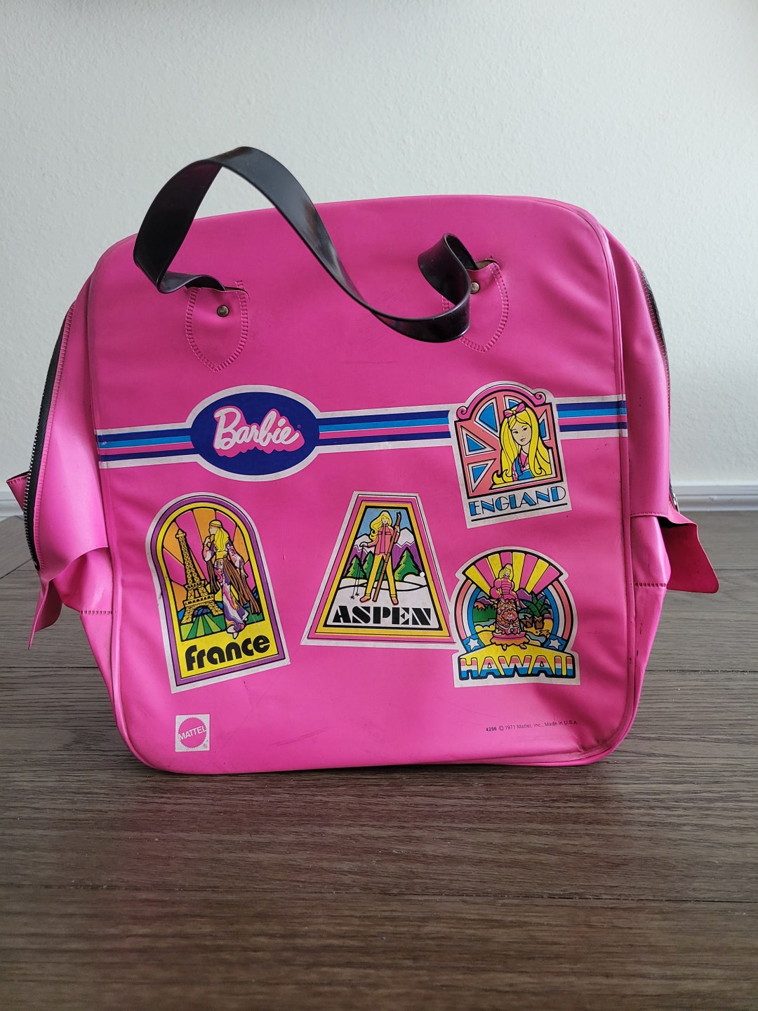 Vintage 1971 Barbie Vinyl Case - Etsy