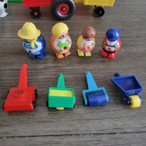 Vintage Ohio Art Walker Farm Barnyard Play Set With Accessories - Etsy