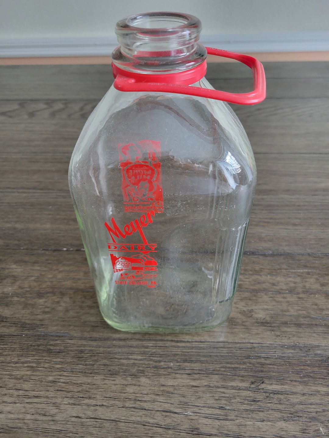 Vintage Meyer Dairy Milk Bottle - Etsy