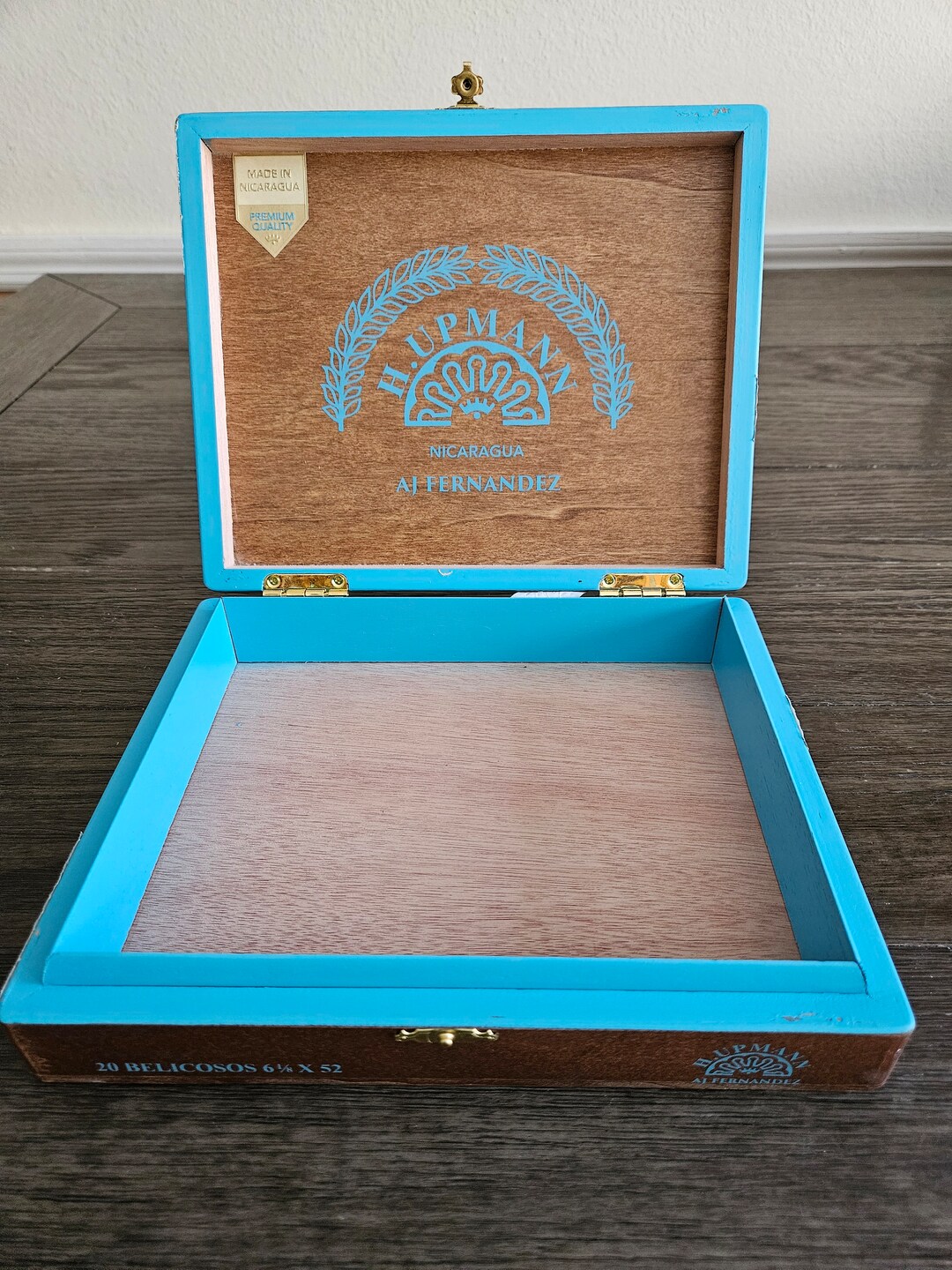 Vintage H Upman Cigar Box - Etsy