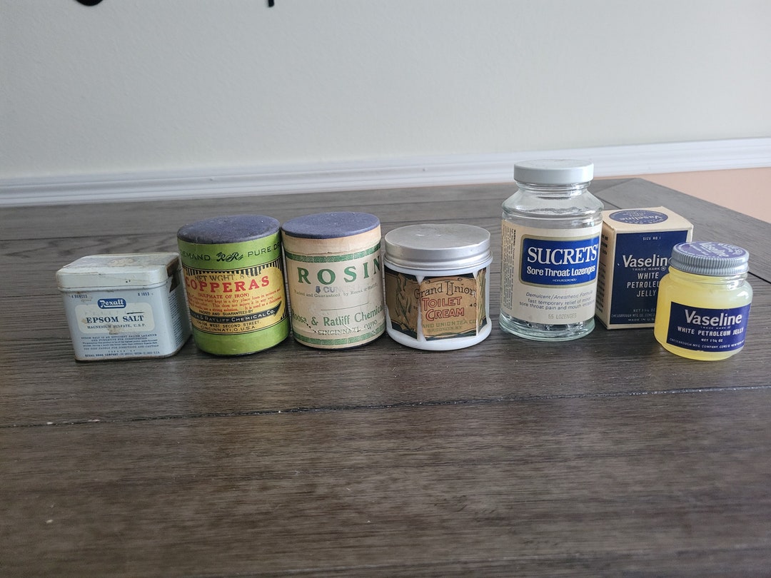 Antique and Vintage Medical Bottles Tin and Advertisements - Etsy