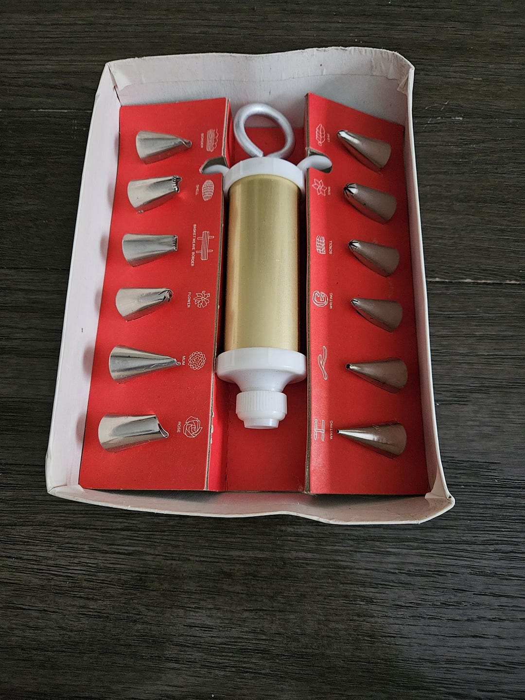 Vintage Ateco Decorating Set With 12 Basic Designs - Etsy