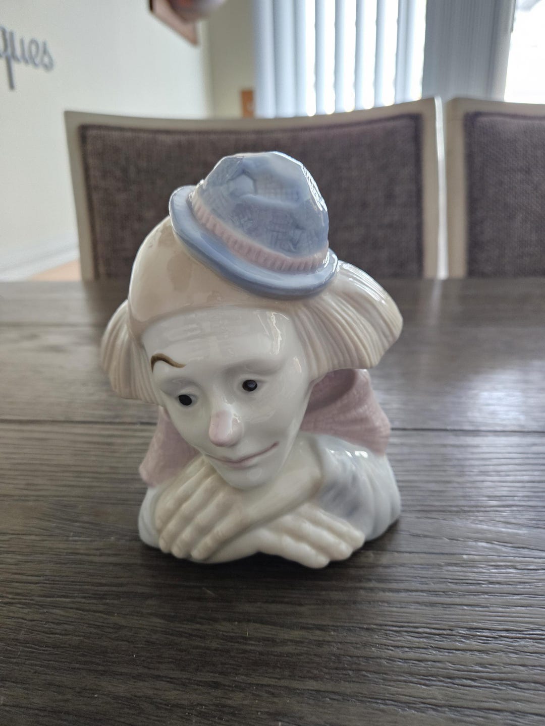 Vintage Bob Sebastian Fine Porcelain Sad Clown Figure - Etsy