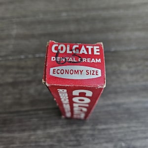 Vintage Colgate Ribbon Dental Cream/toothpaste - Etsy