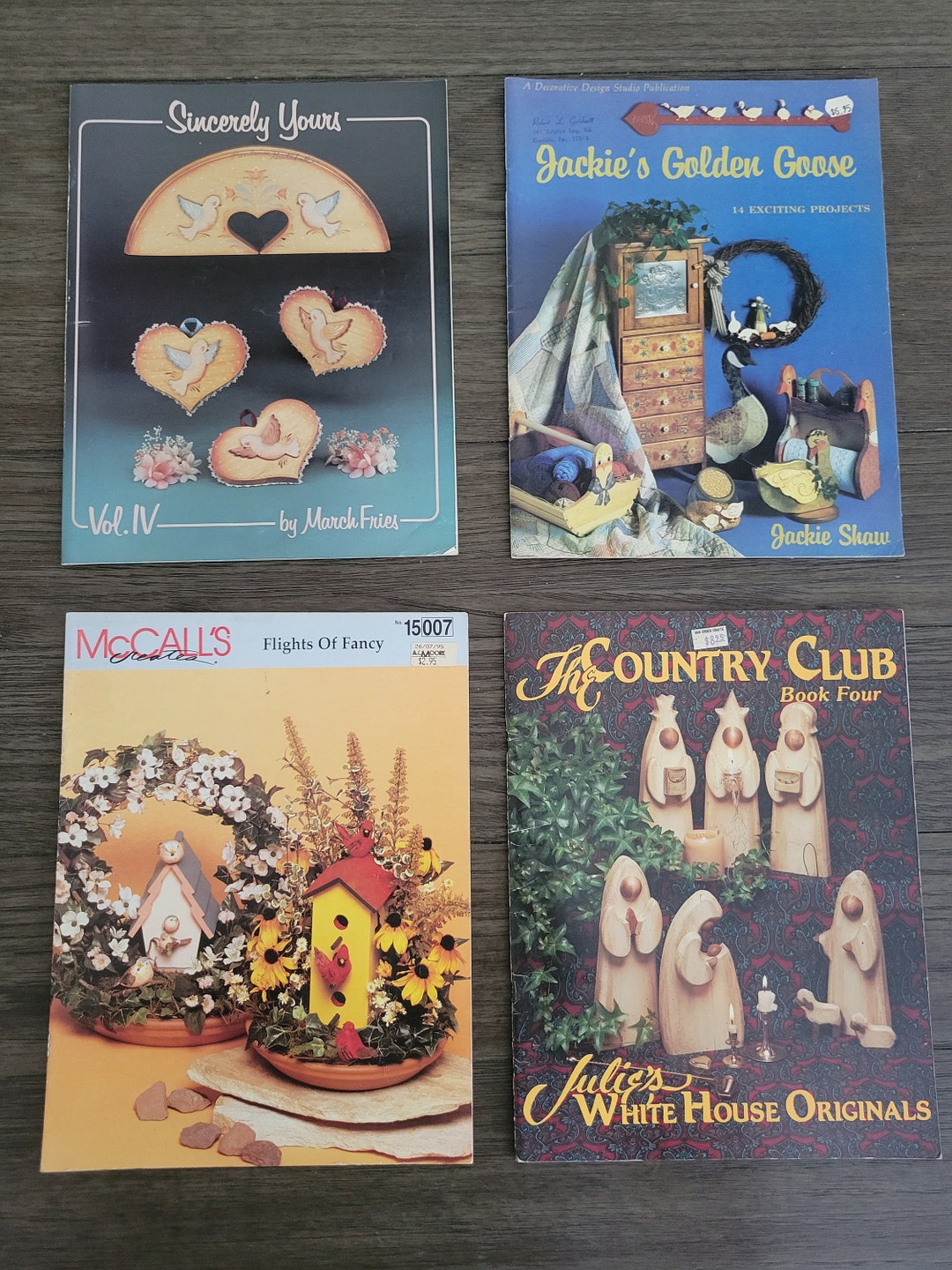 Vintage Folk Art & Tole Painting Craft Books Choice of One - Etsy