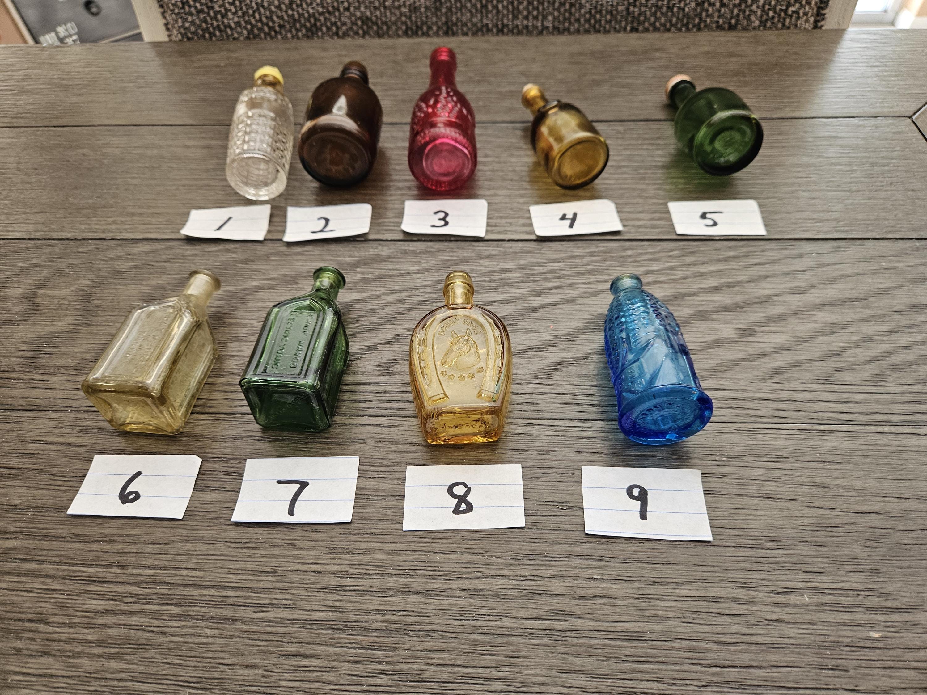 Vintage Wheaton Bottles and Other Miniature Glass Bottles ~ Choose Your ...