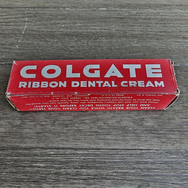 Colgate Toothpaste - Etsy