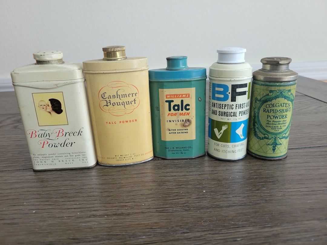 Vintage Powder Tin - Your Choice of One - Etsy