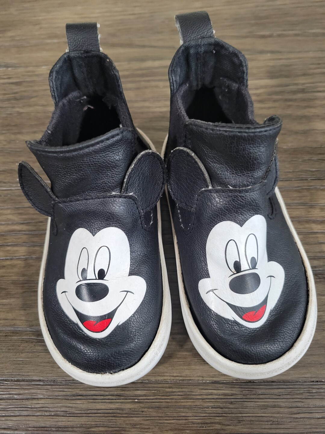 Vintage Mickey Mouse Kids Shoes - Etsy